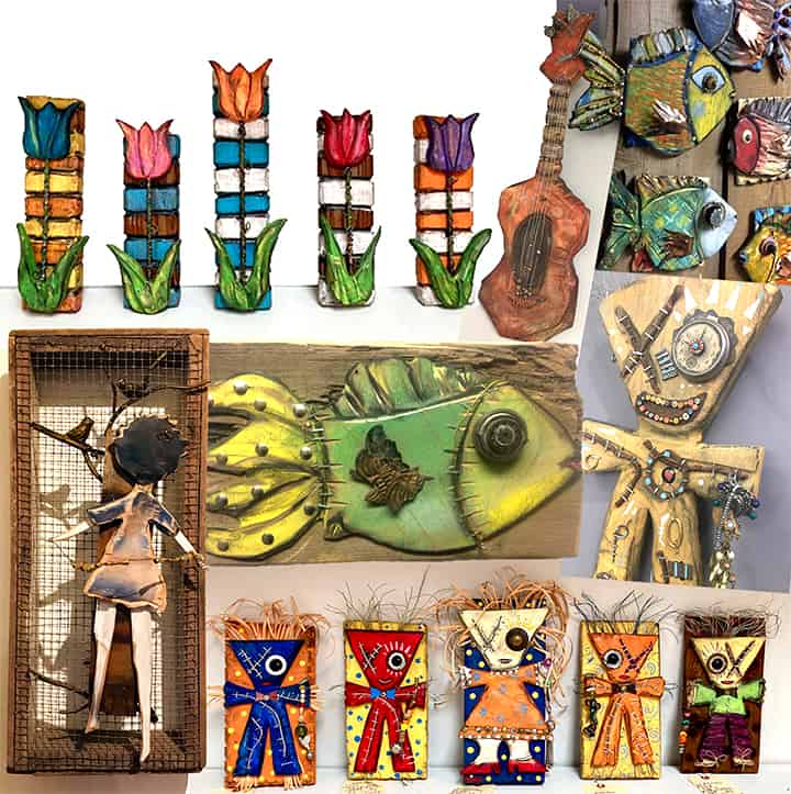 DUSTY REED – Paintings and Folk Art by Dusty Reed, "The Cajun Picasso"